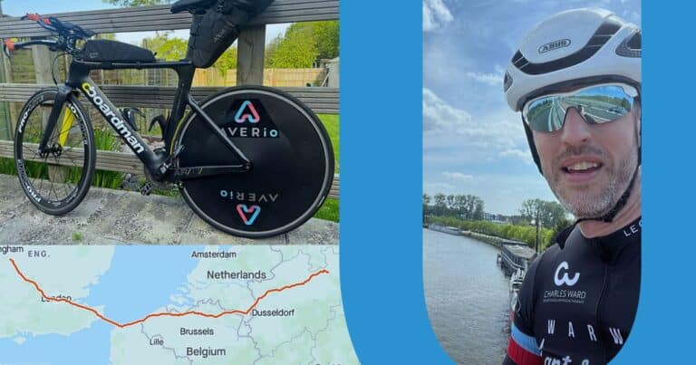 David Lynes Completes Epic 48-Hour Charity Cycling Challenge